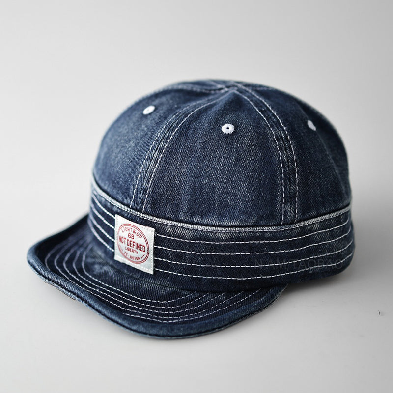 Retro Wax Cloth Flip Hat Beret Casual Cap Adjustable Hat – Martboutique