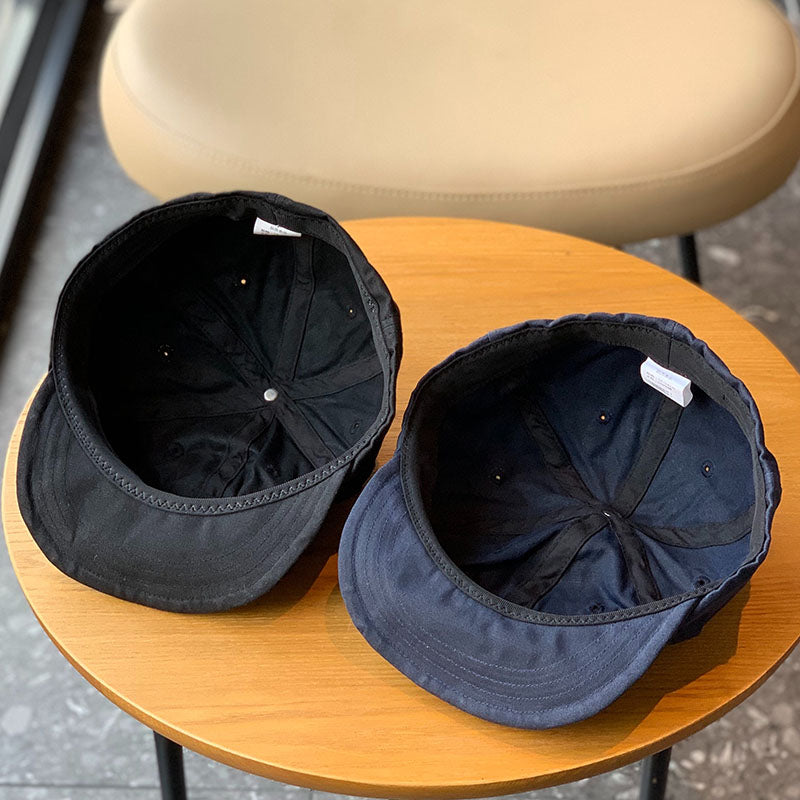 Retro Wax Cloth Flip Hat Beret Casual Cap Adjustable Hat – Martboutique