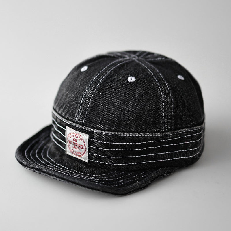 Retro Wax Cloth Flip Hat Beret Casual Cap Adjustable Hat – Martboutique