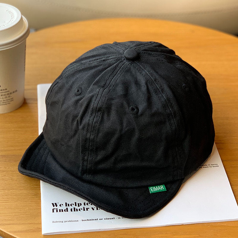 Retro Wax Cloth Flip Hat Beret Casual Cap Adjustable Hat – Martboutique