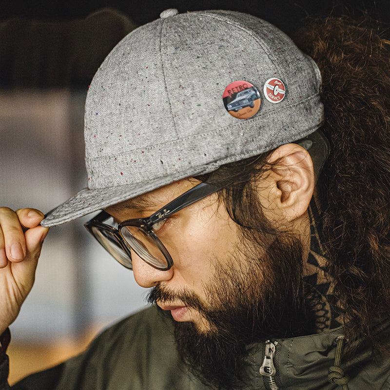 Retro Flip Hat Beret Casual Cap Adjustable Hat – Martboutique