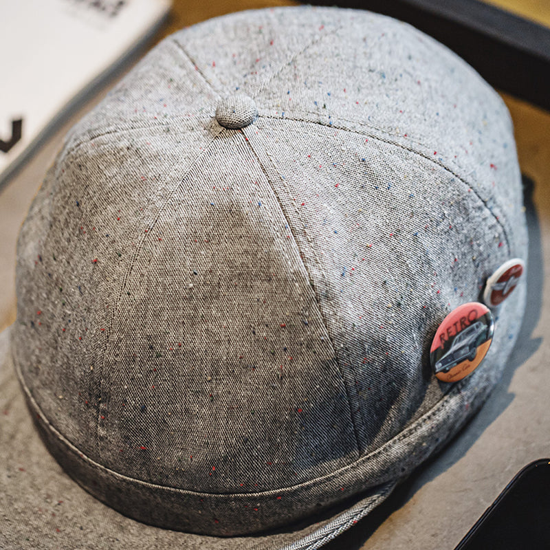 Retro Flip Hat Beret Casual Cap Adjustable Hat – Martboutique